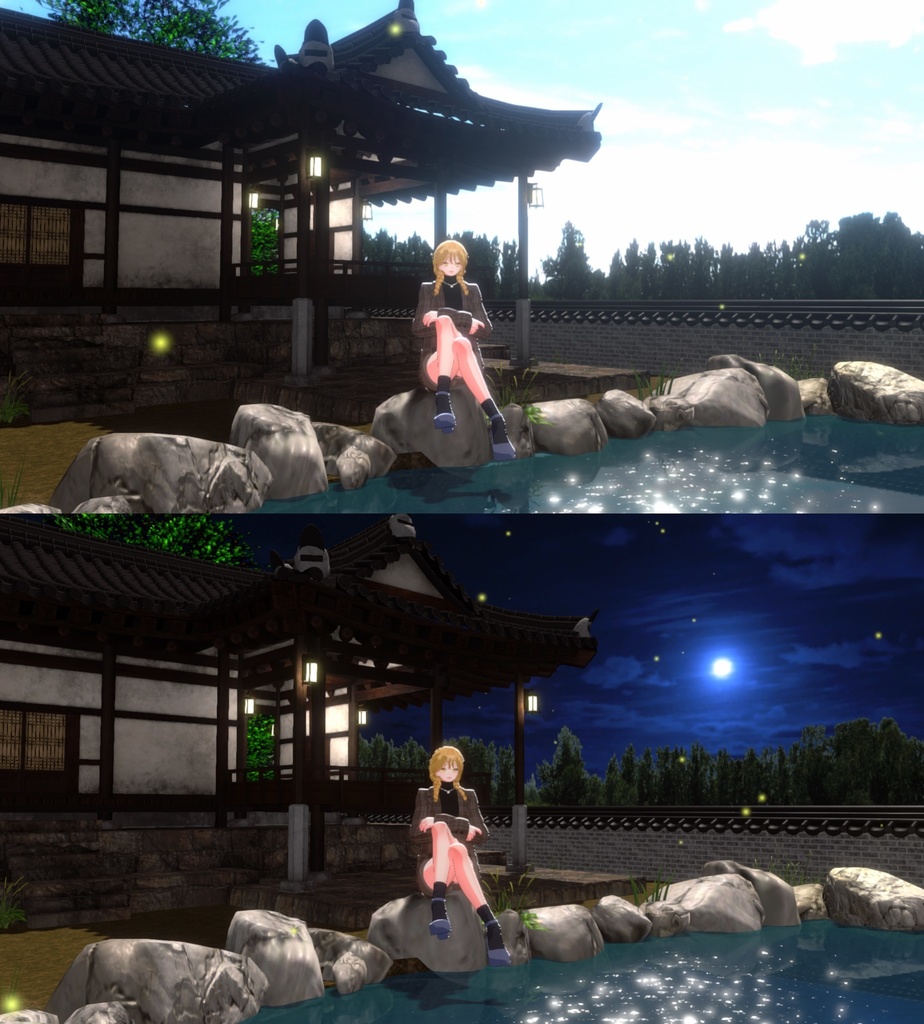 [WarudoPRO x Nilo] Korean Hanok ver.2 (2 Skyboxes) - 2norang studio - BOOTH