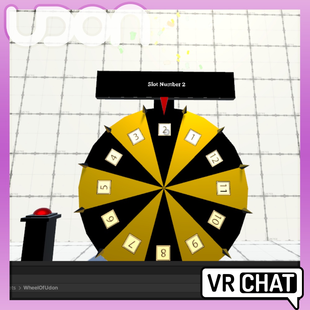 Vrchat] Wheel of Udon! for Vrchat World [Udonsharp]