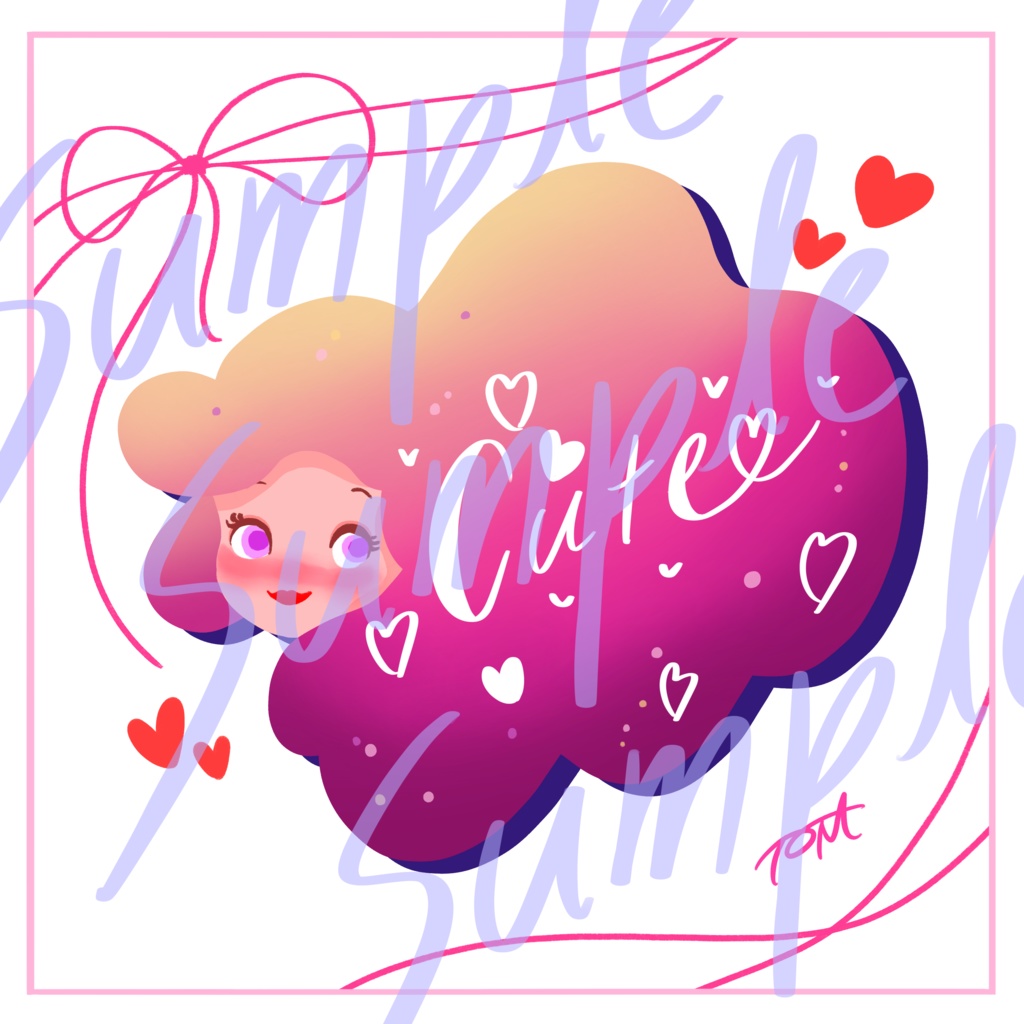 fluffy girl (cute) - Emu's tea time - BOOTH