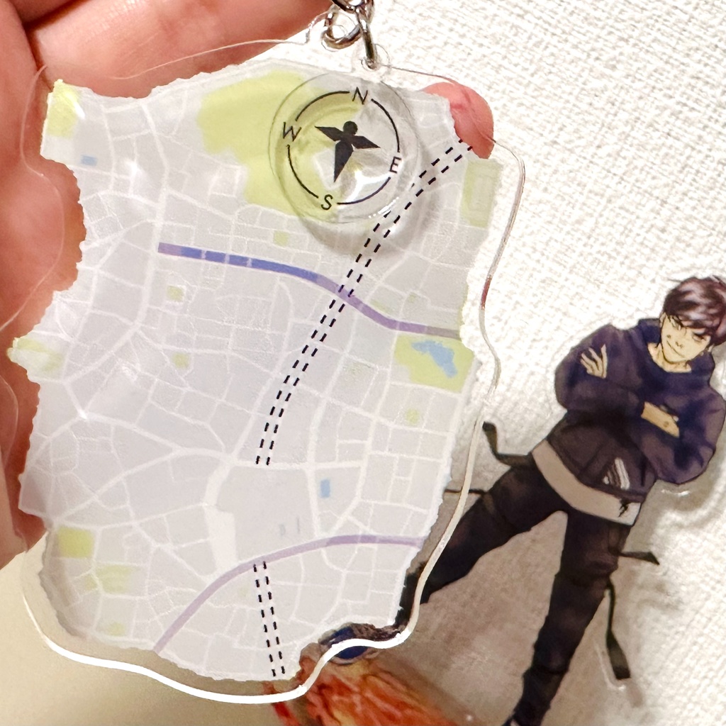 GW:T渋谷マップアクキー - ぜんらたい - BOOTH