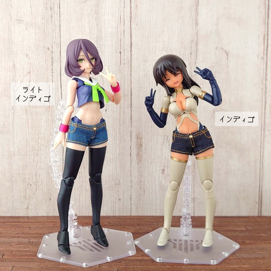 Block2-M ショートパンツ(デニム) - こおりや - BOOTH