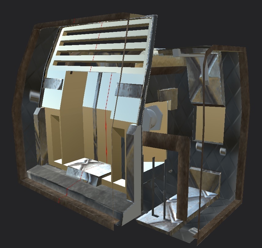 【VRChat向け3Dモデル】BackPack AirUnit01 - BlueBlueForce - BOOTH