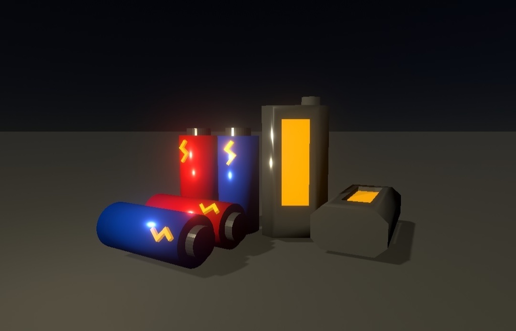 【VRChat向け3Dモデル】BackPack AirUnit01 - BlueBlueForce - BOOTH