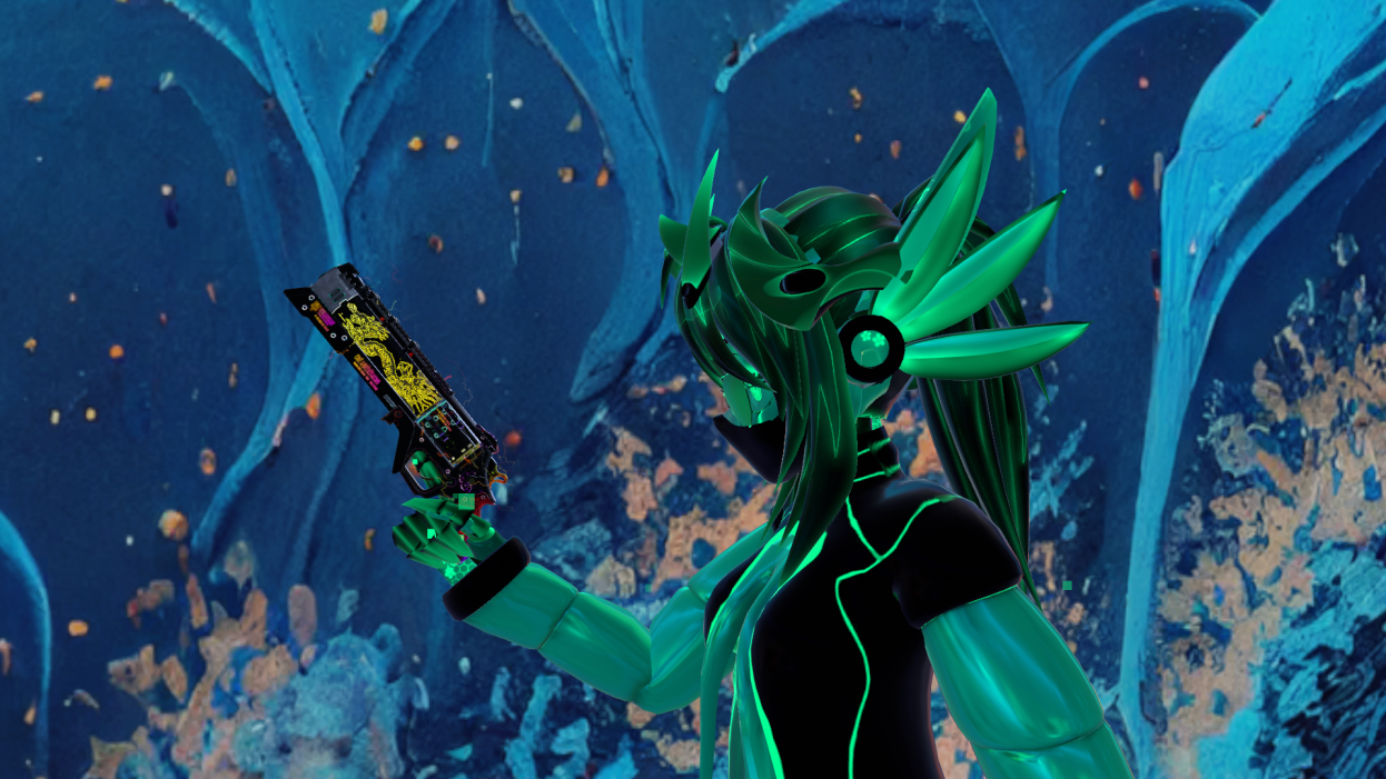 Runa's Hand Cannon - RunaXR VRChat - BOOTH