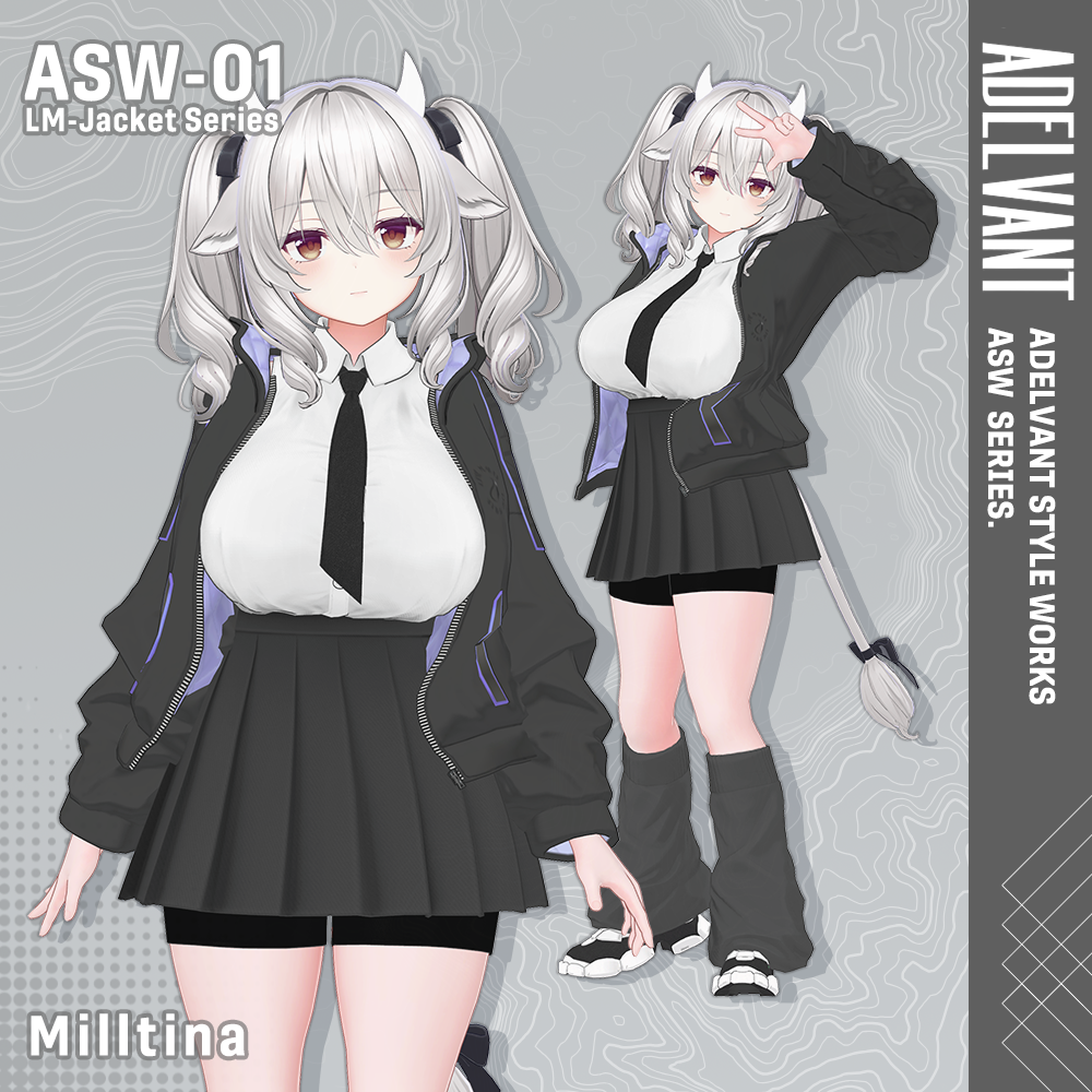 ASW-01 LM Jacket【11アバターセミ対応衣装】 - ADELVANT - BOOTH