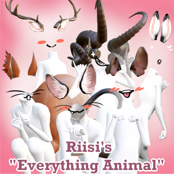 Riisi's "Everything Animal" Set (Rigged) - Riisi - BOOTH