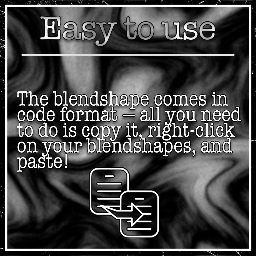 【4 Avatars】 Hypnosis Makeup & Eyes & Face Blendshape 💫 - Mumn - BOOTH