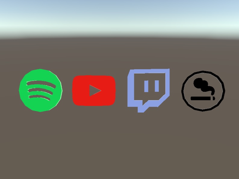[VRChat] Logo, Status Icon Pack - MiniGreen - BOOTH