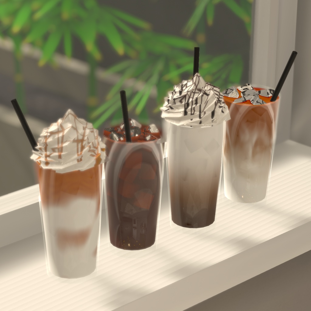 [VRC] Coffee Set - MiniGreen - MiniGreen - BOOTH