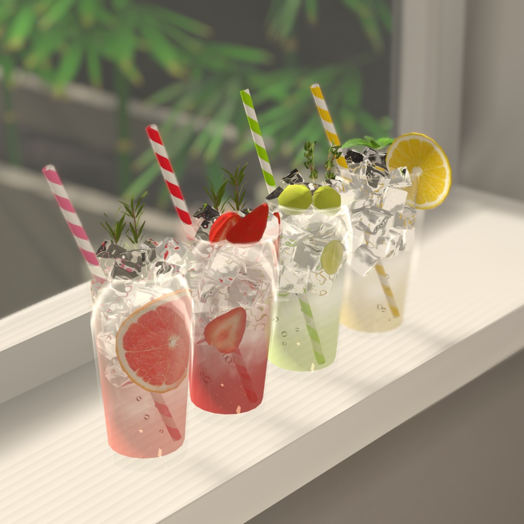 [VRC] Coffee Set - MiniGreen - MiniGreen - BOOTH