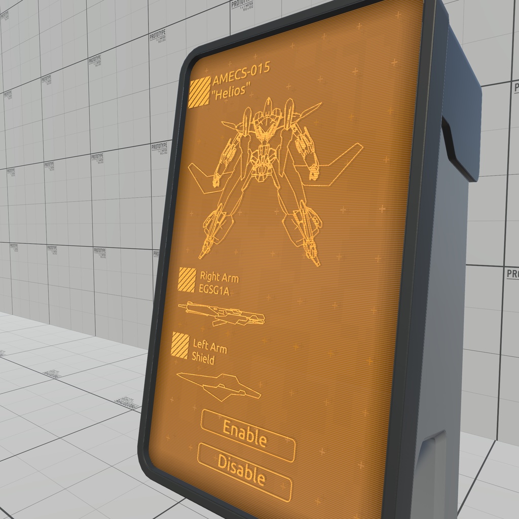 [Unity用shader]Sci-fi CRT Shader + Console - nyakomake - BOOTH