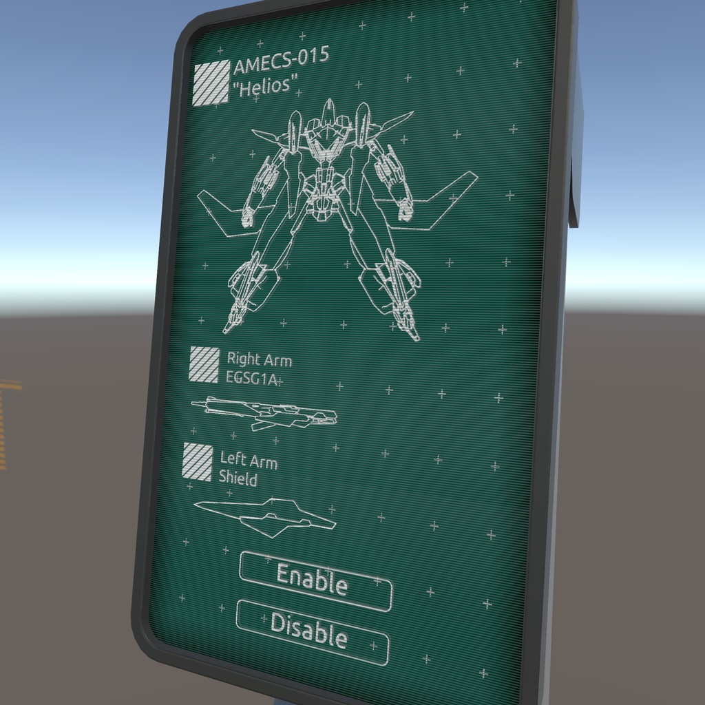 [Unity用shader]Sci-fi CRT Shader + Console - nyakomake - BOOTH