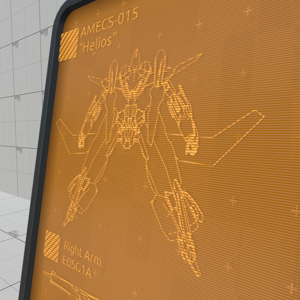[Unity用shader]Sci-fi CRT Shader + Console - nyakomake - BOOTH