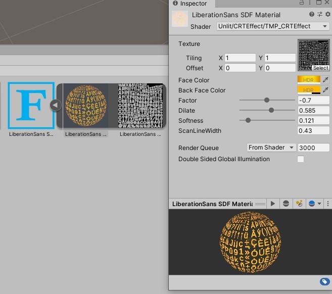 [Unity用shader]Sci-fi CRT Shader + Console - nyakomake - BOOTH