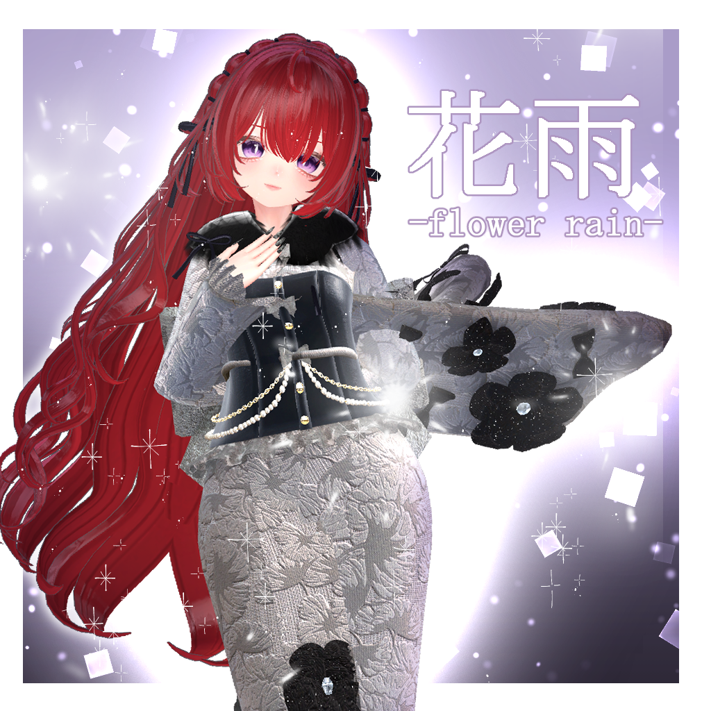 🌸花雨-flower rain-🌸【5アバター対応 - 9al - BOOTH