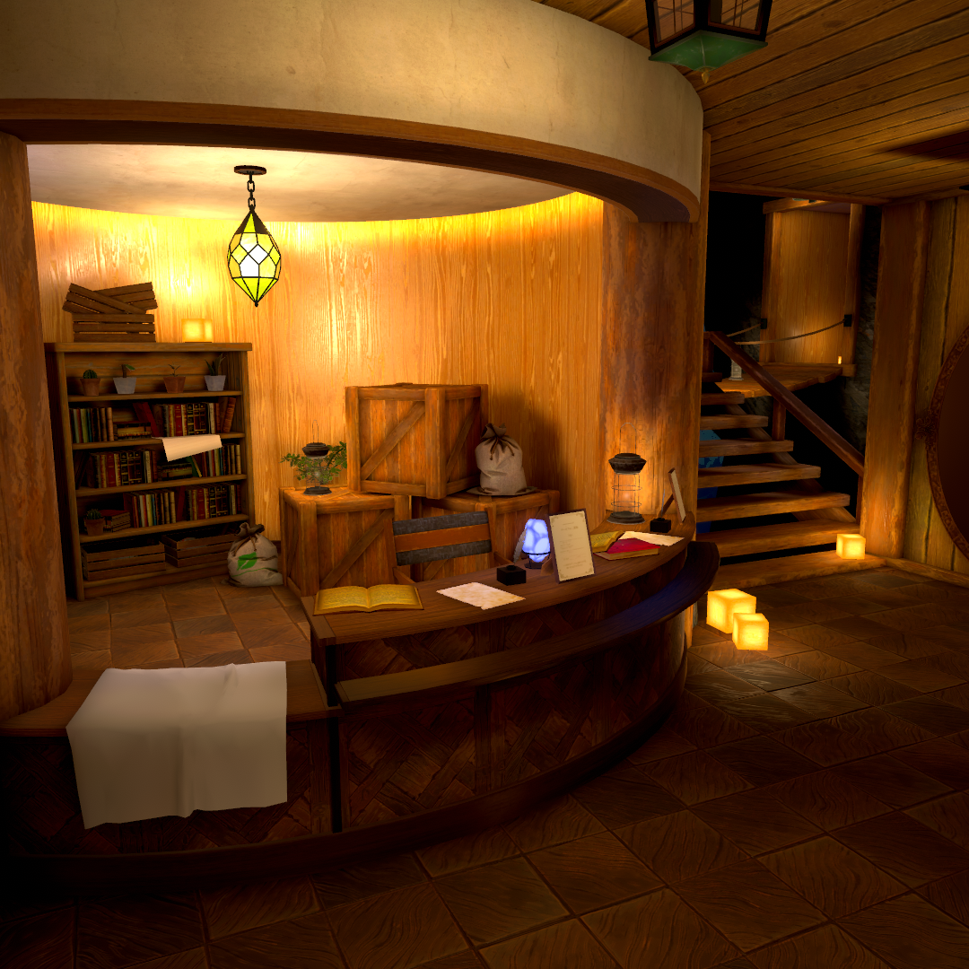 【VRchat対応ワールド】Moonlit Perch - udon-cat-works - BOOTH