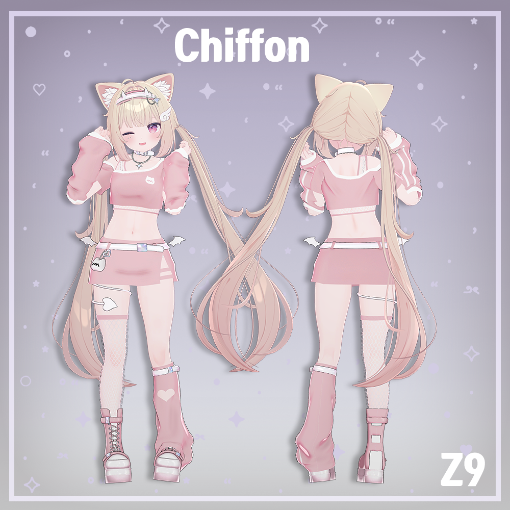 [VRC] 4アバター対応 [Devilpong] - Z9 - BOOTH