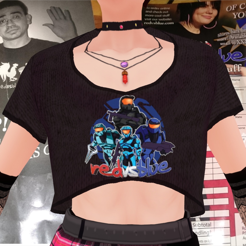 RvB Crop Tops - Connorsmod - BOOTH