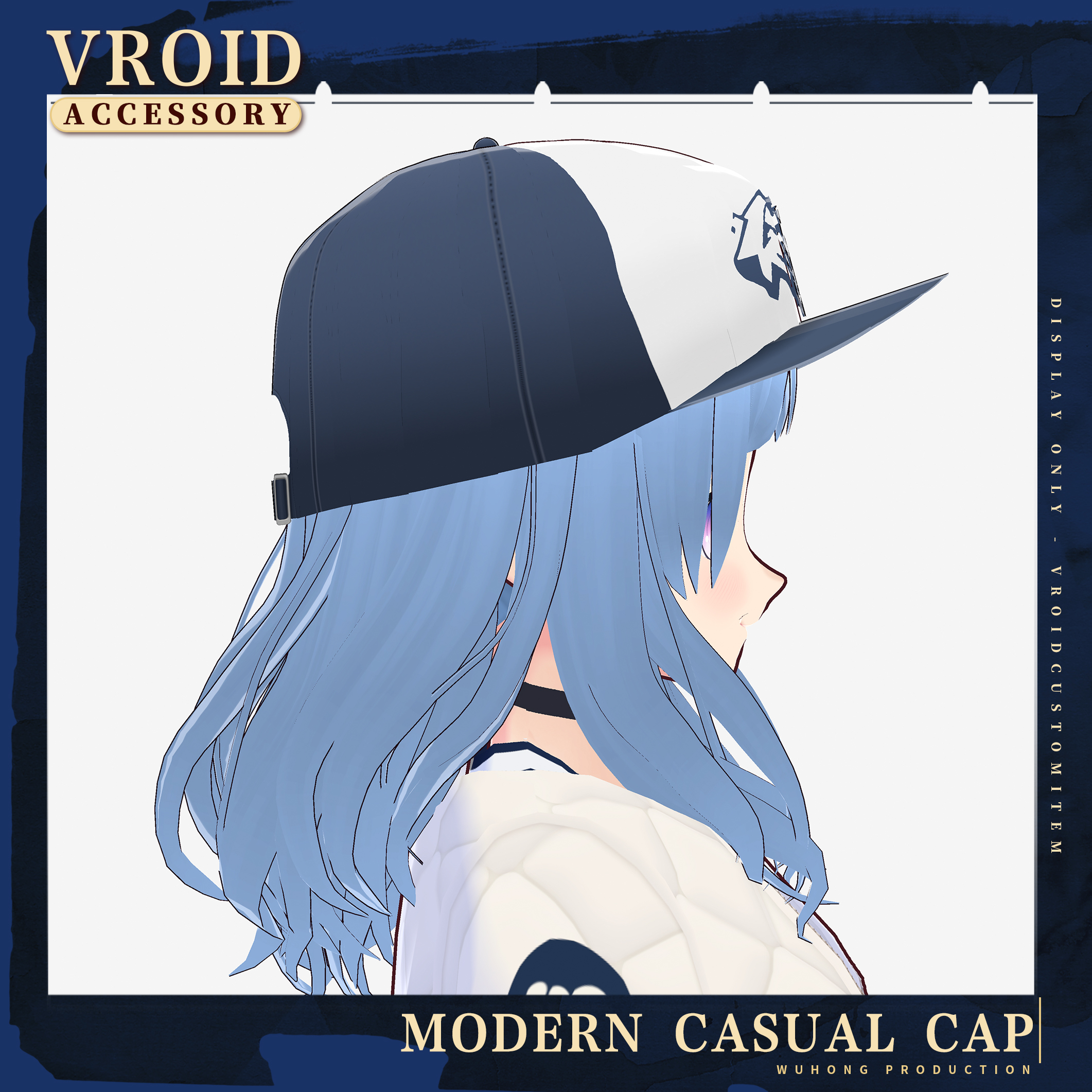 【Vroid】モダンキャップ / Modern Casual Cap - Wuhong Production - BOOTH