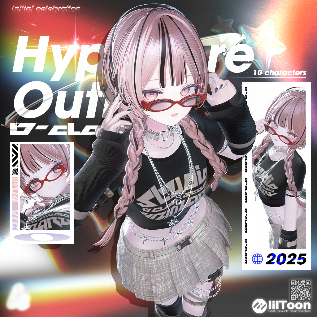 【10アバター対応】 HyperCore Outfit - Studio4NIMARU - BOOTH