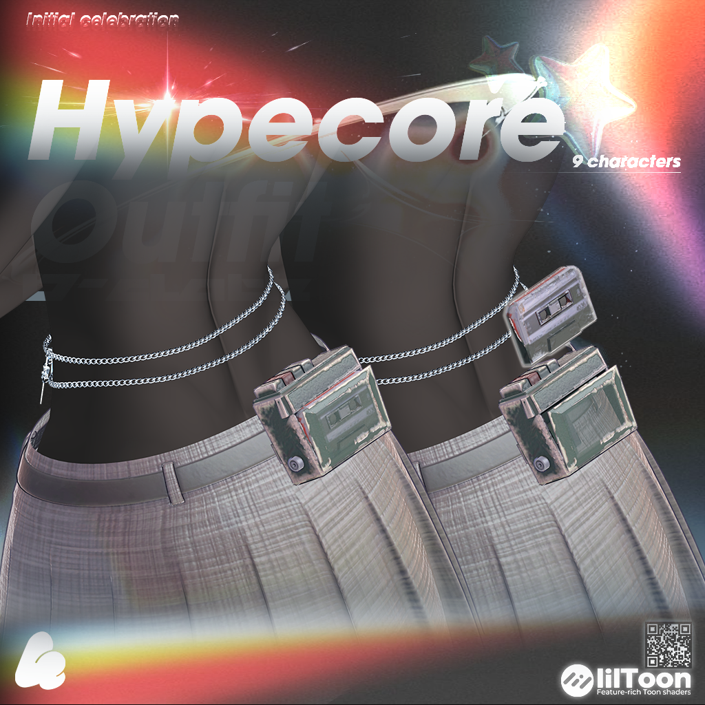 【10アバター対応】 HyperCore Outfit - Studio4NIMARU - BOOTH