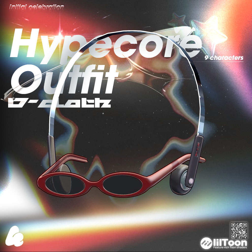 【10アバター対応】 HyperCore Outfit - Studio4NIMARU - BOOTH