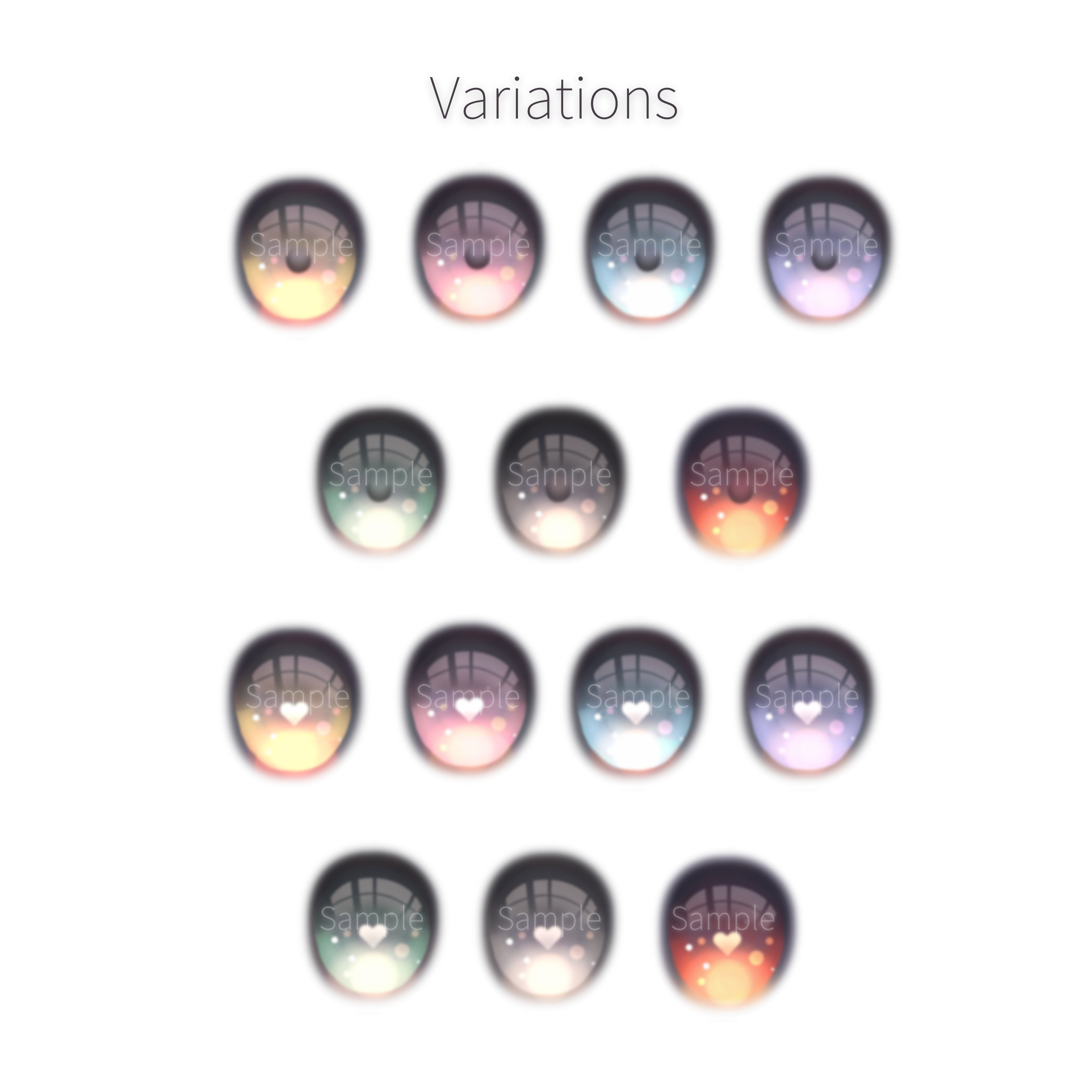 Maya Fruity Eye Texture - もちもちしょっぷ - BOOTH