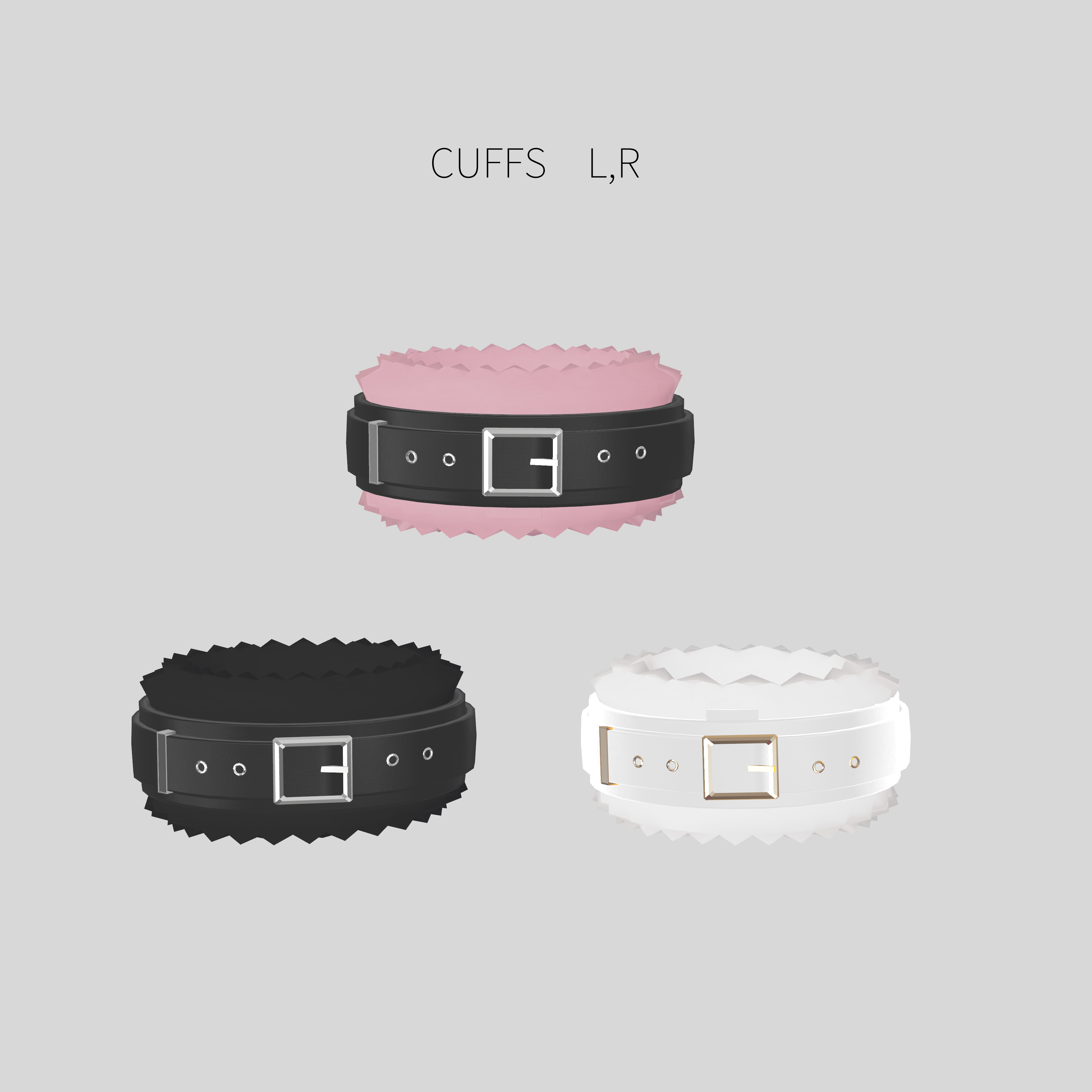 Gothic pair Accessory PB - もちもちしょっぷ - BOOTH