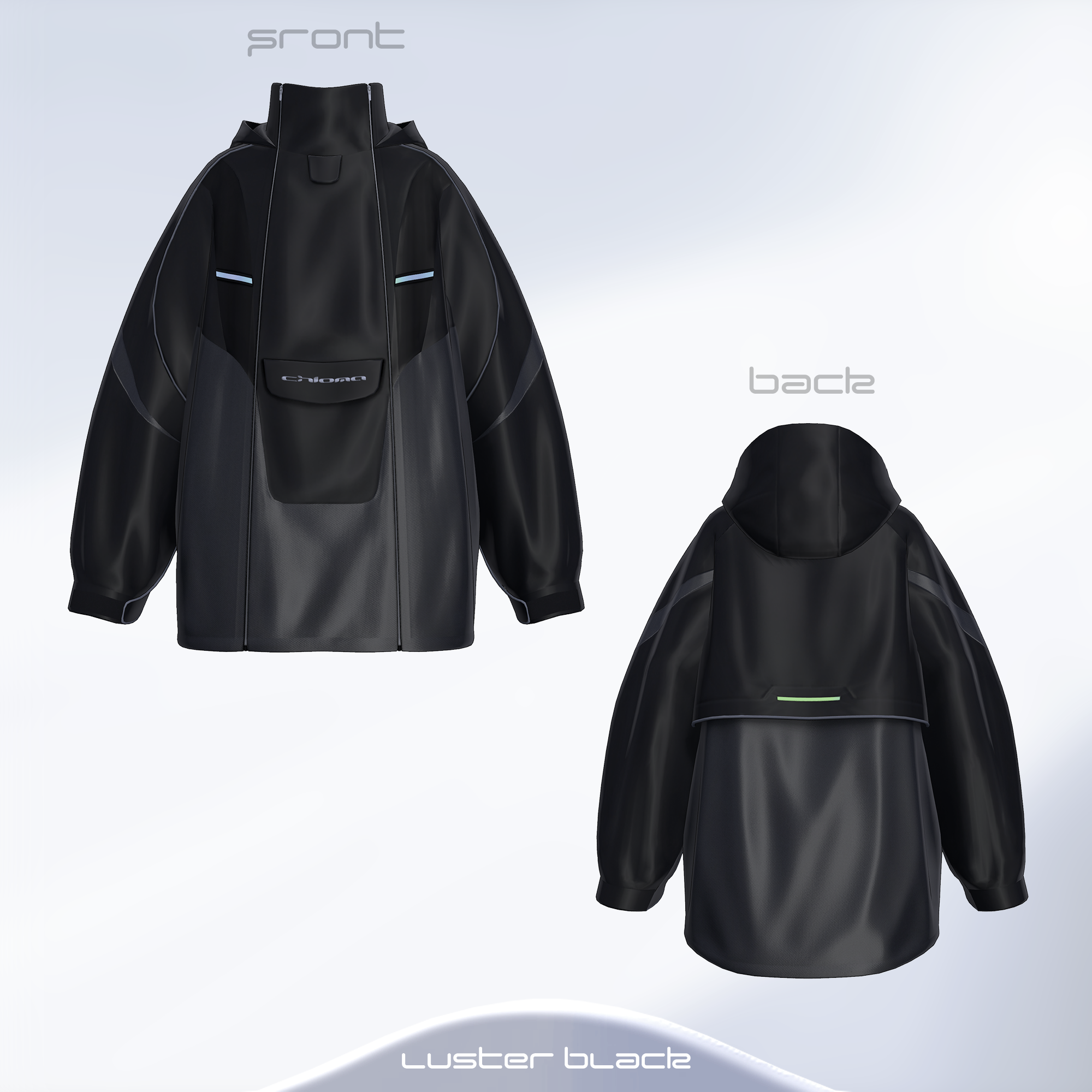 5アバター対応 [3Dモデルウェア] Y2Kｱﾉﾗｯｸ :division model - chloma - BOOTH