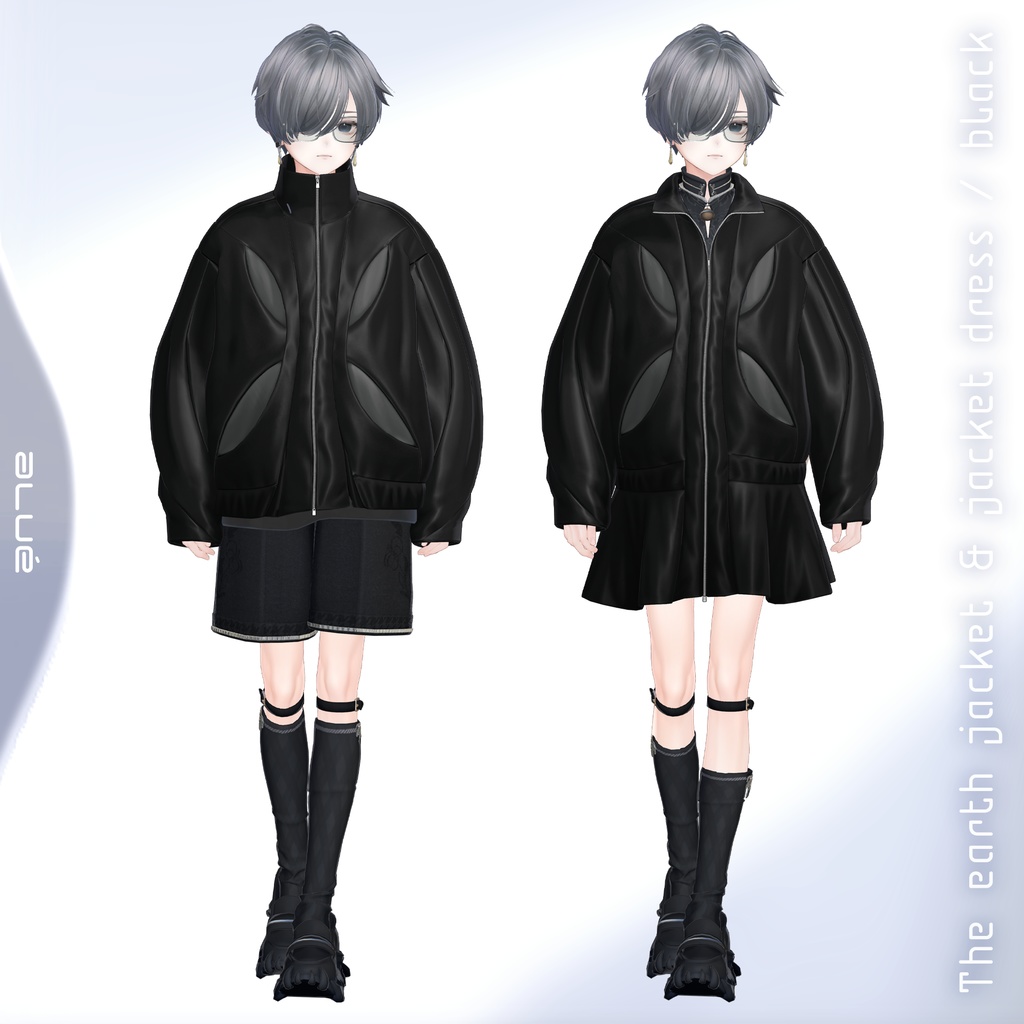 5アバター対応 [3Dモデルウェア] ｼﾞ･ｱｰｽｼﾞｬｹｯﾄ & ｼﾞ・ｱｰｽｼﾞｬｹｯﾄﾄﾞﾚｽ - chloma - BOOTH