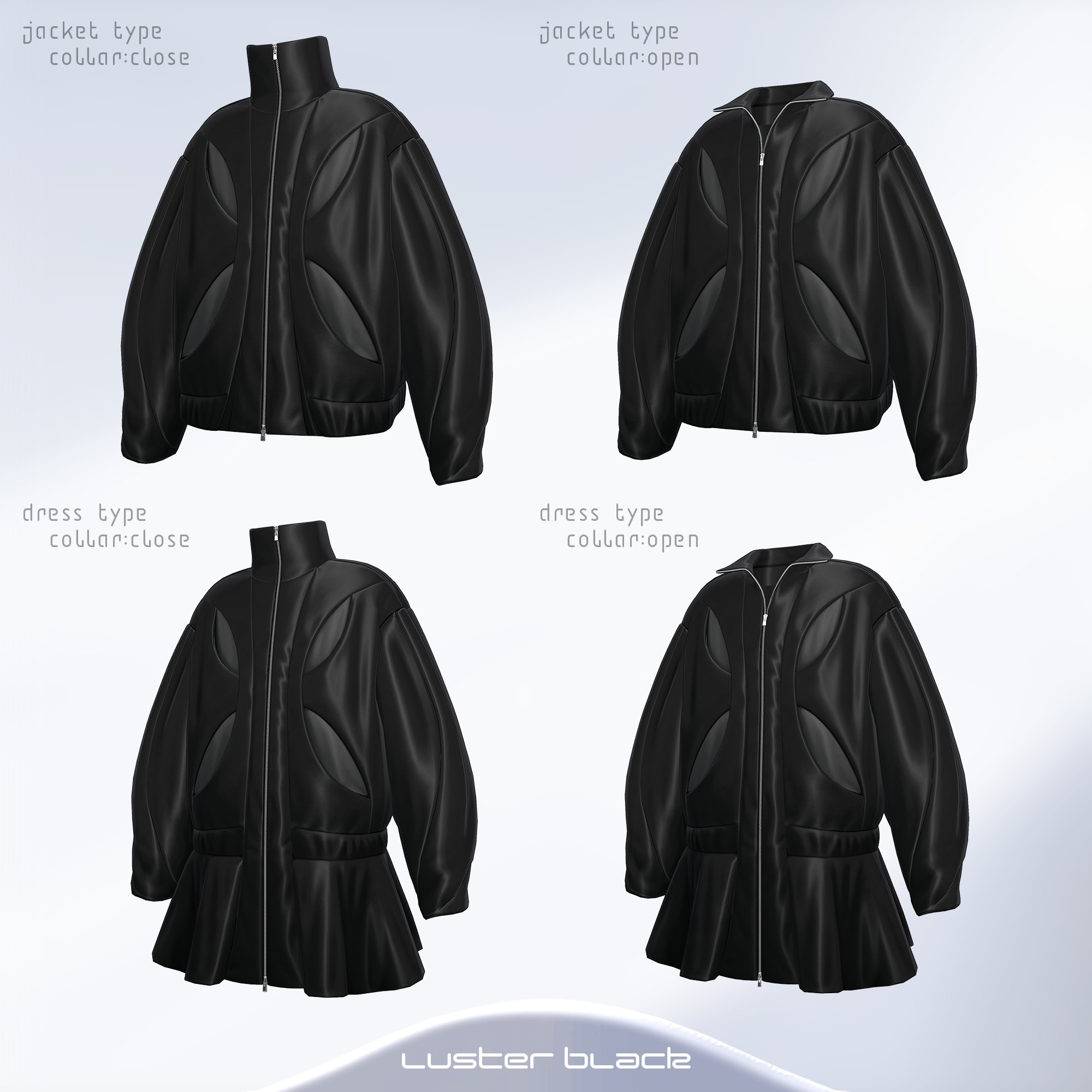 5アバター対応 [3Dモデルウェア] ｼﾞ･ｱｰｽｼﾞｬｹｯﾄ & ｼﾞ・ｱｰｽｼﾞｬｹｯﾄﾄﾞﾚｽ - chloma - BOOTH