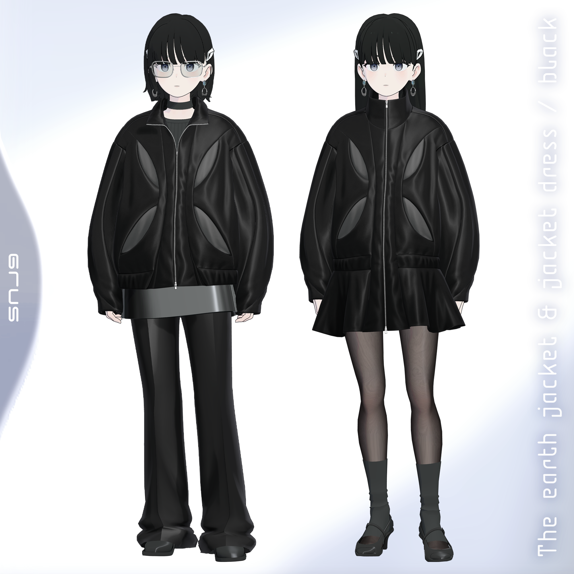 5アバター対応 [3Dモデルウェア] ｼﾞ･ｱｰｽｼﾞｬｹｯﾄ & ｼﾞ・ｱｰｽｼﾞｬｹｯﾄﾄﾞﾚｽ - chloma - BOOTH