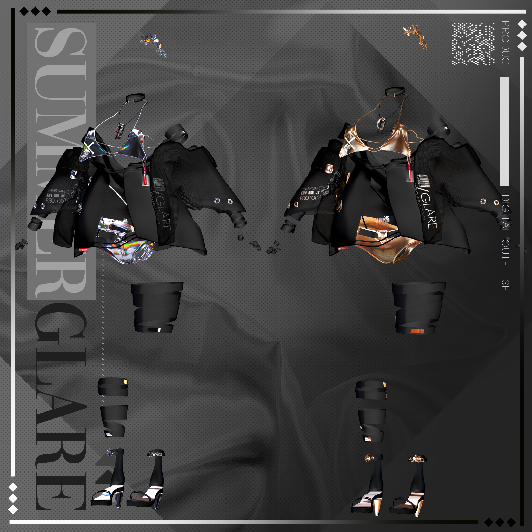 【3Dモデル】 Summer Glare - #POCCI - BOOTH