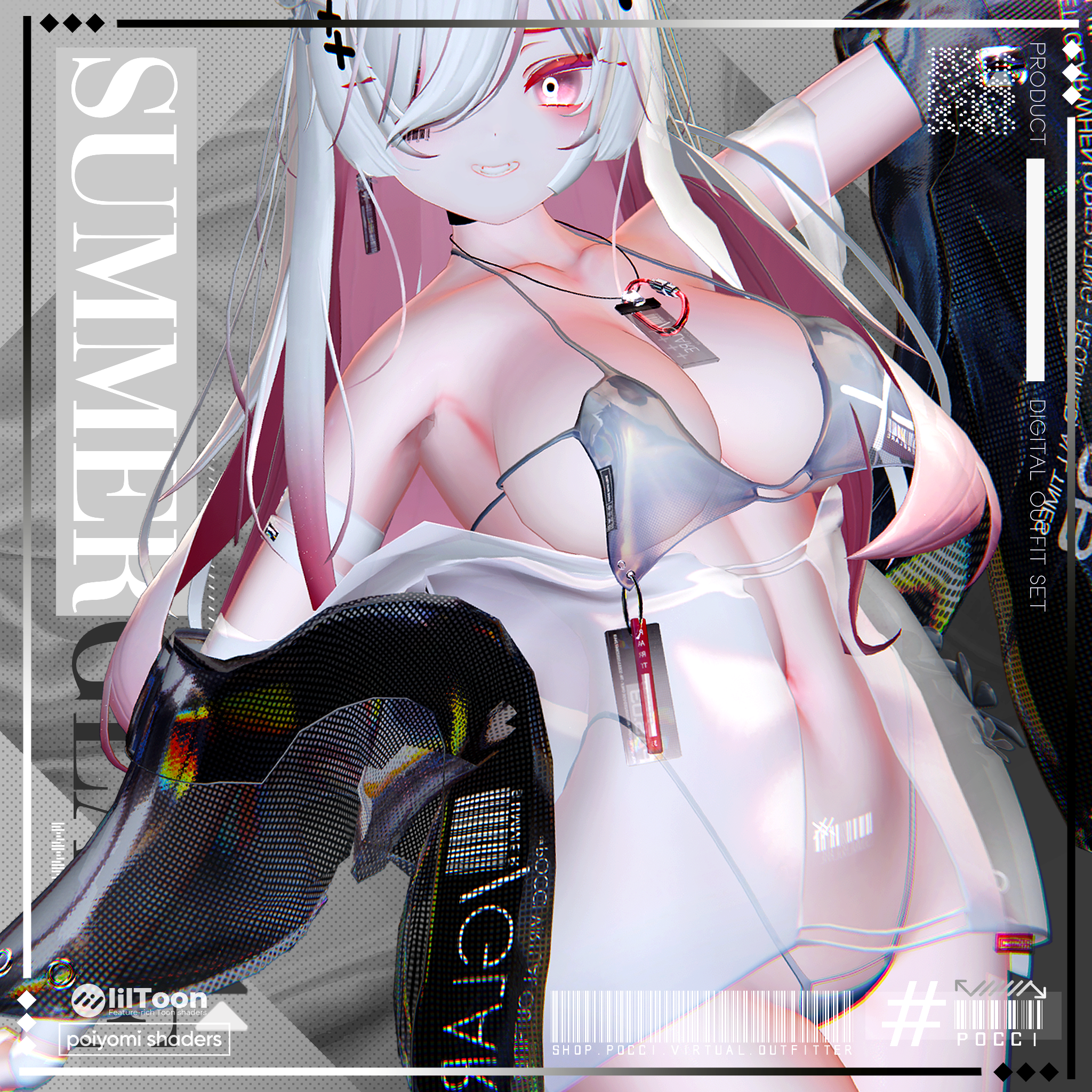 【3Dモデル】 Summer Glare - #POCCI - BOOTH