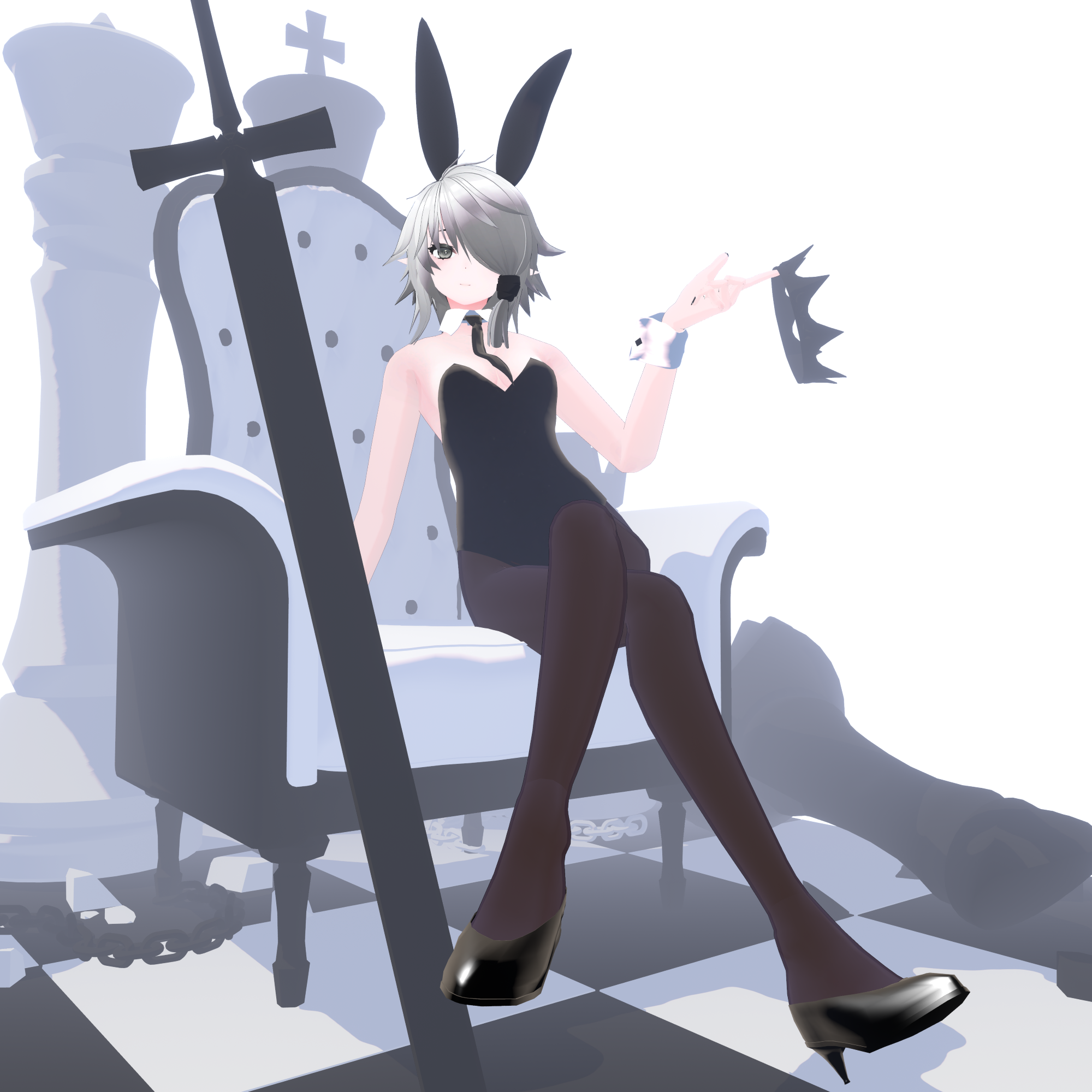 【無料】Silver Hare【セルラタ専用】 - 影踏遊戯 - BOOTH