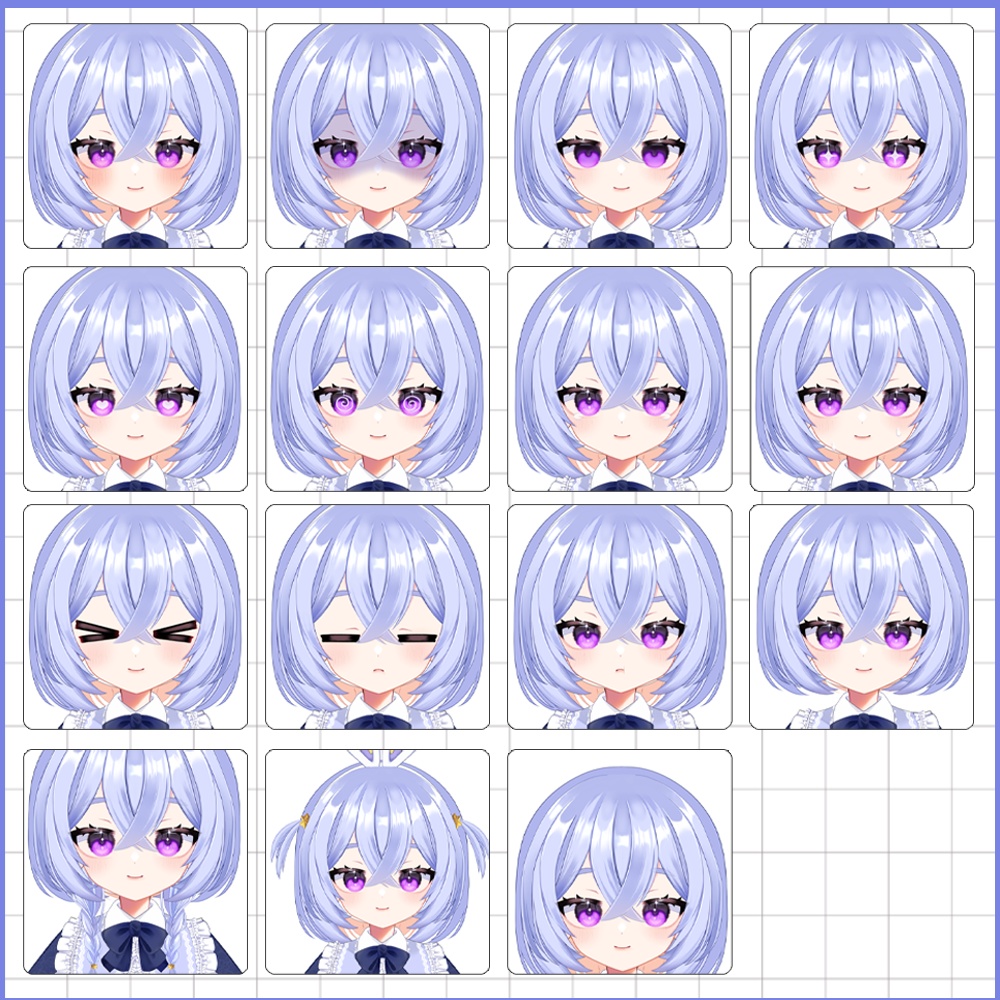 【汎用モデル】Vtuberモデル 星空の少女/Starry sky girl【VTS】【Live2D】 - TEAMILK BOOTH店 - BOOTH