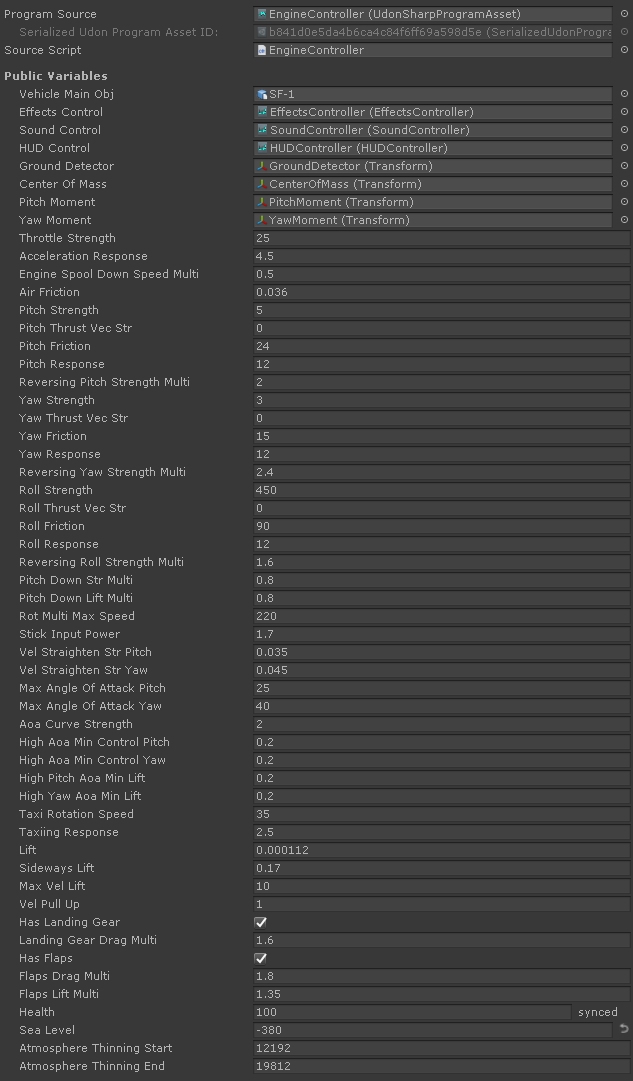 Sacc's Flight and Vehicles Prefab - Sacchan_VRC - BOOTH