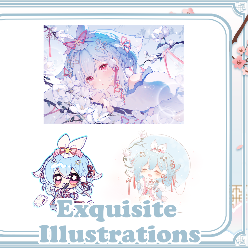 【live2d Model】Tao Se2.0 - Ancient Chinese Style - Cai Cat - BOOTH