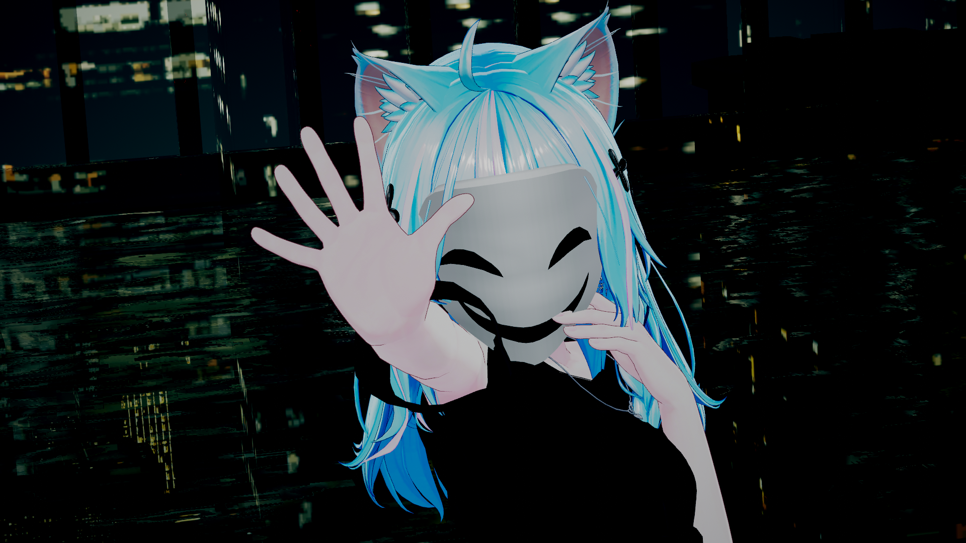 VRChat向け】スマイルマスク-Smile mask - パンダショップ - BOOTH