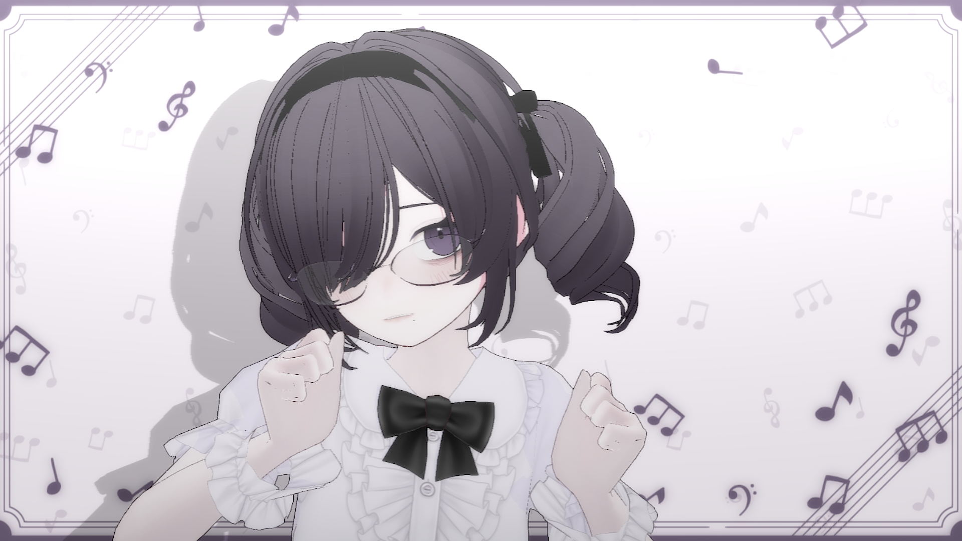 【VRoid用hair髪型】Ringlet curls/ツインテドリル/罗马卷双马尾/Twin ponytails - ୨୧ Puppy ...