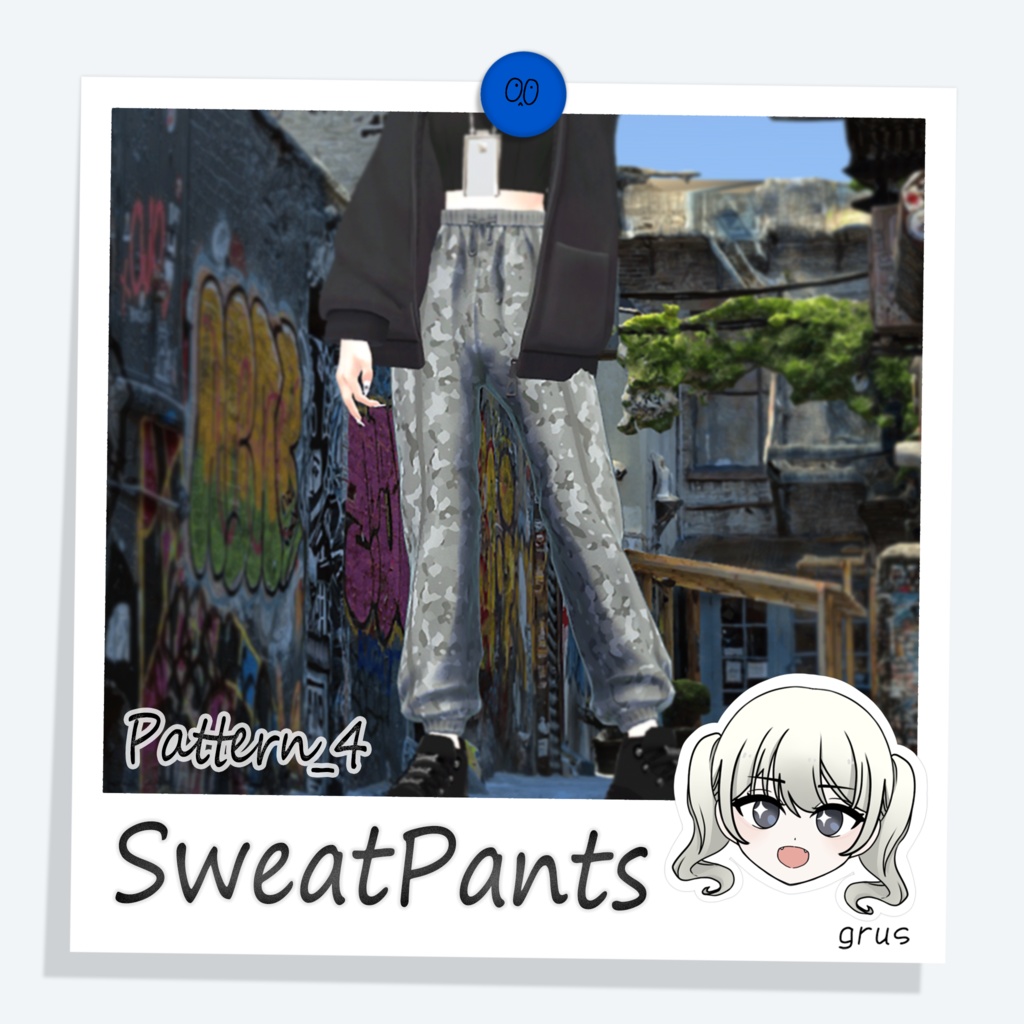 [Grus] SweatPants - Daft BlackSmith - BOOTH