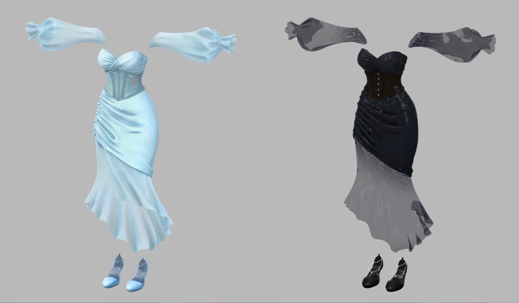 桔梗] Mermaid Dress