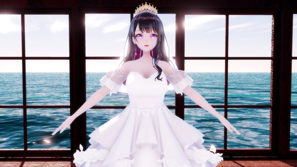 花嫁恋乃夜まい【MMD model DL】 - aknx - BOOTH