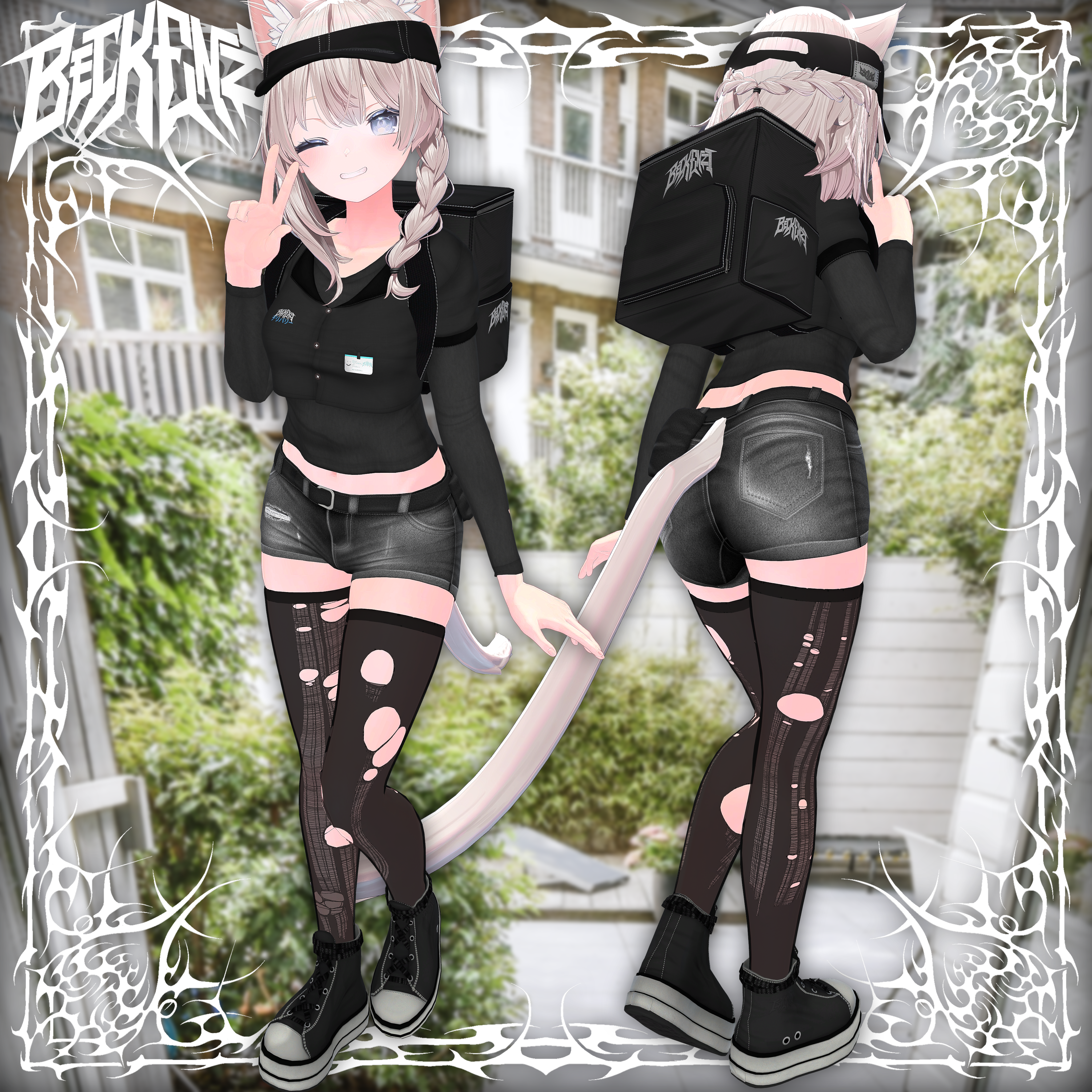 新発売セール BECKENZI Delivery Girl/配達の女の子🍕📫[15+アバタ/Avatars] - BECKENZI - BOOTH