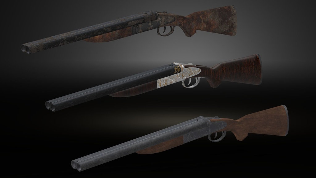 MCF Double Barrel shotgun - Miyakon Custom Factory - BOOTH