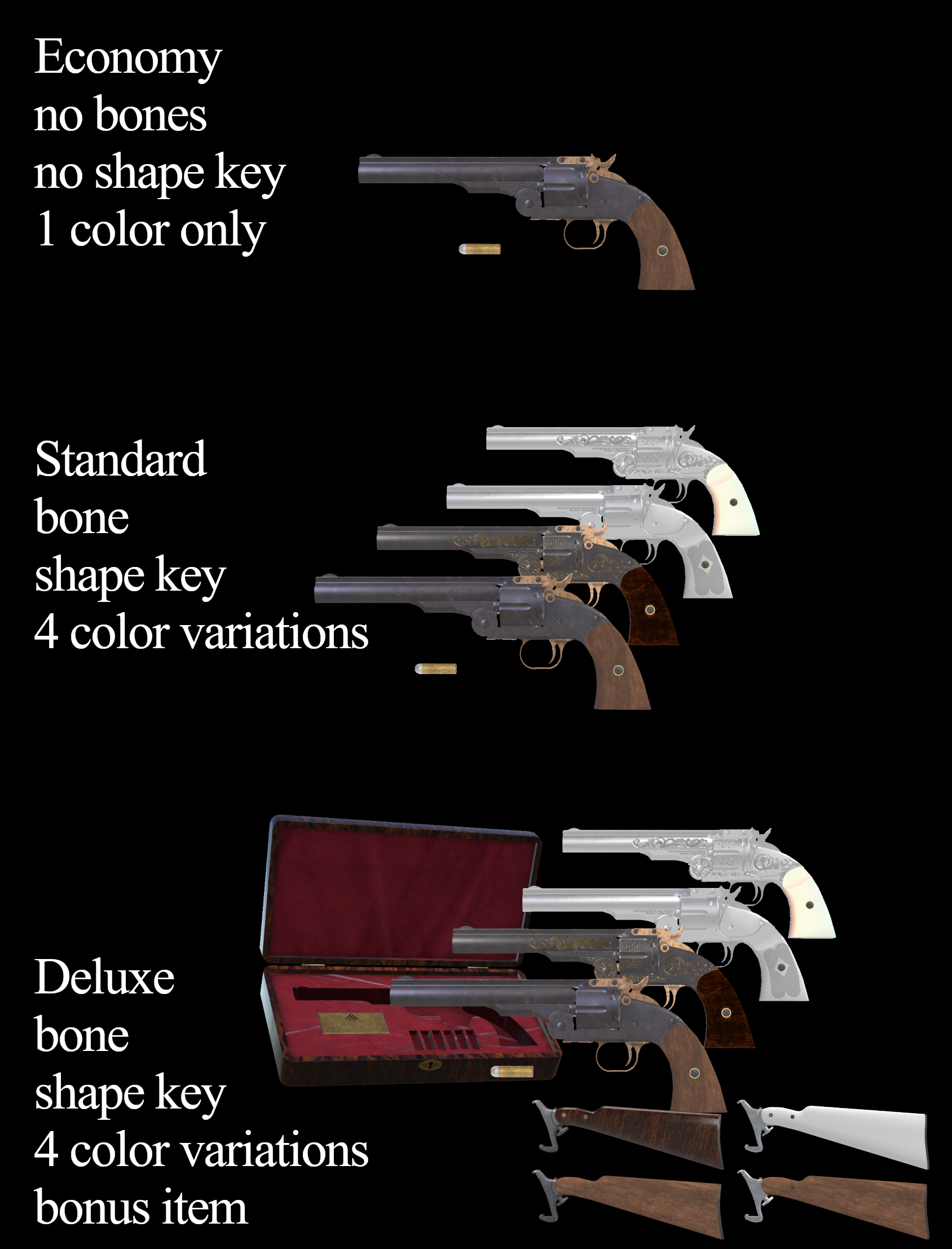 MCF Schofield Revolver - Miyakon Custom Factory - BOOTH