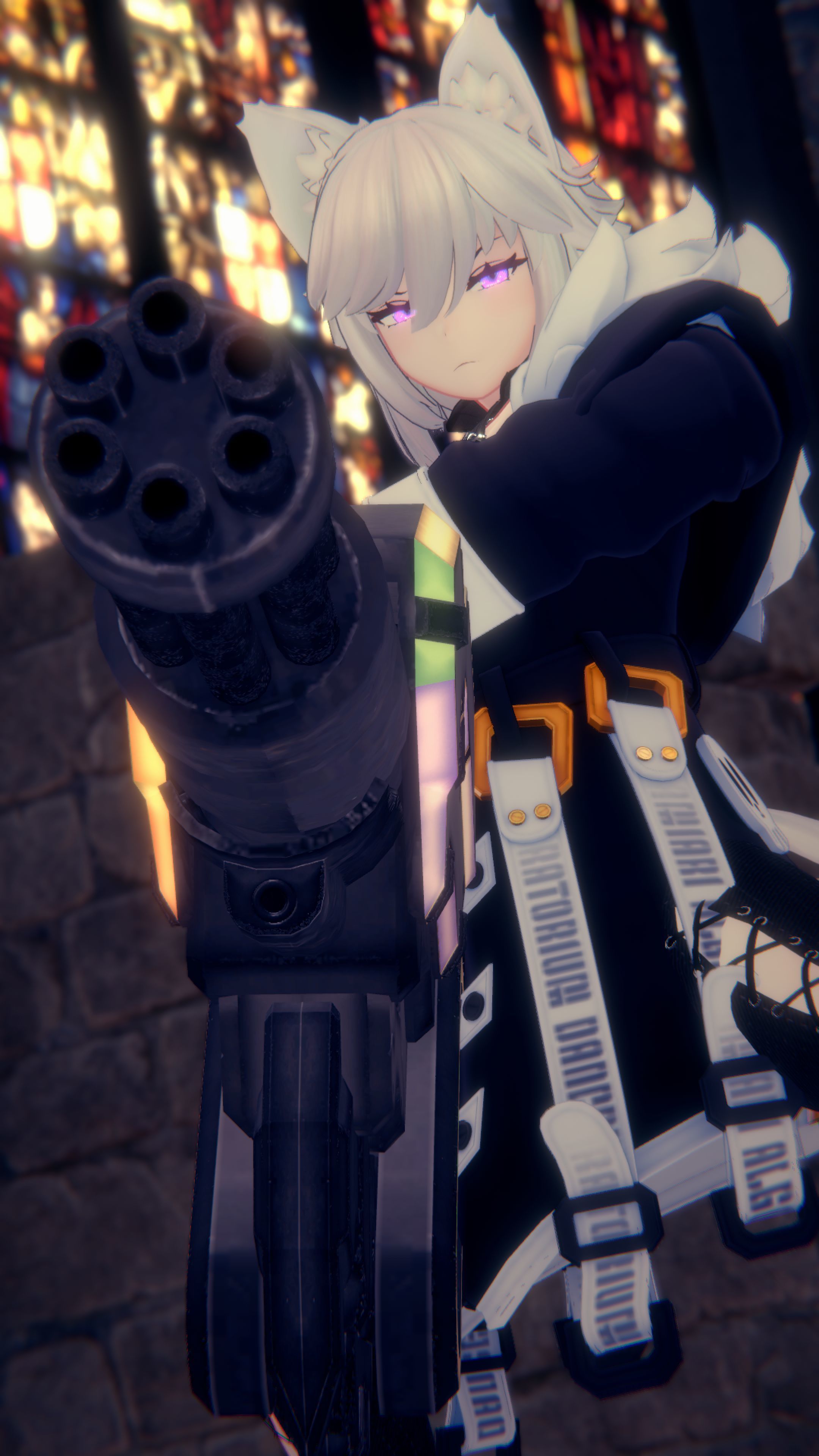 MCF Anti Beast Gunblade Loup Garou - Miyakon Custom Factory - BOOTH