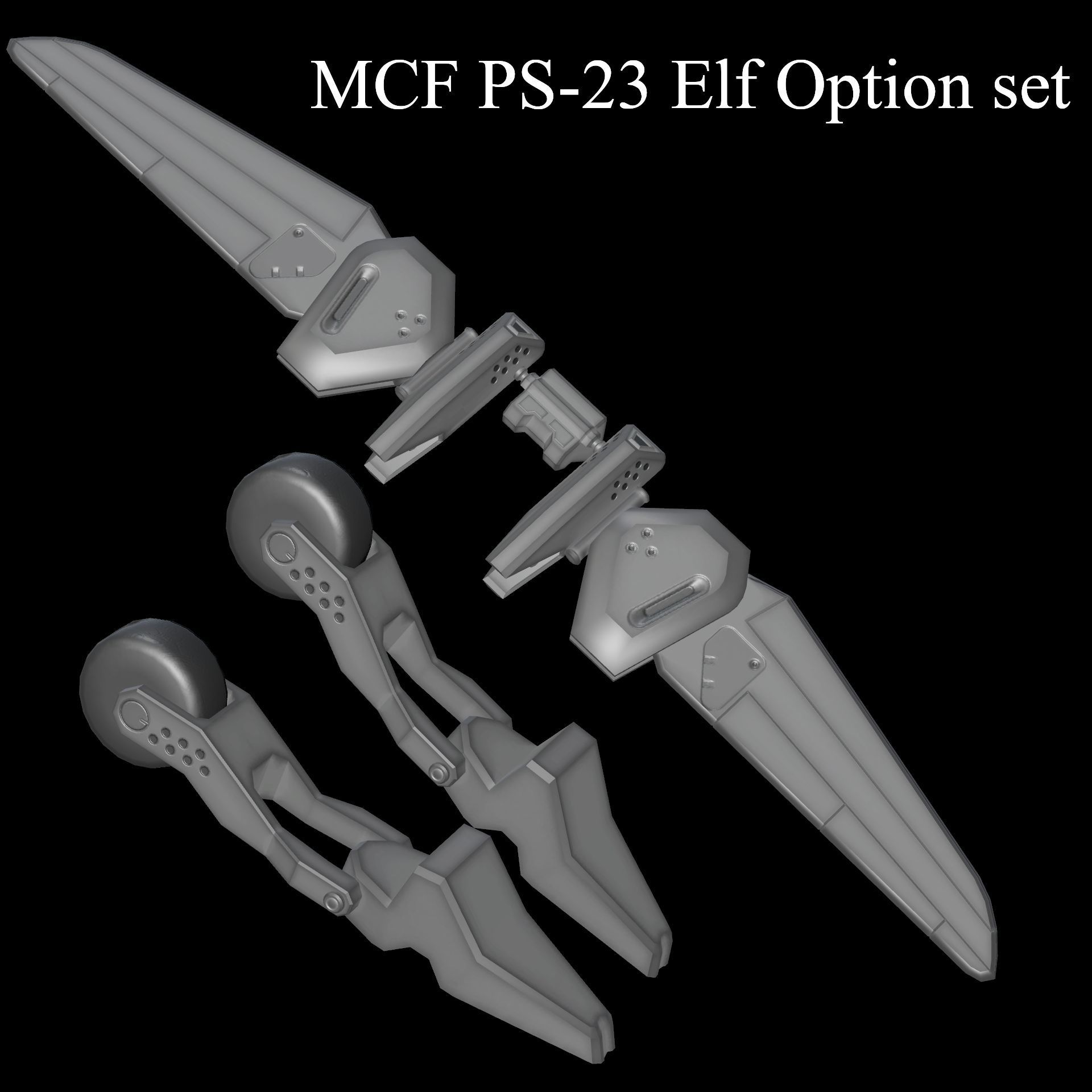 MCF Powered suit PS-23 ELF - Miyakon Custom Factory - BOOTH
