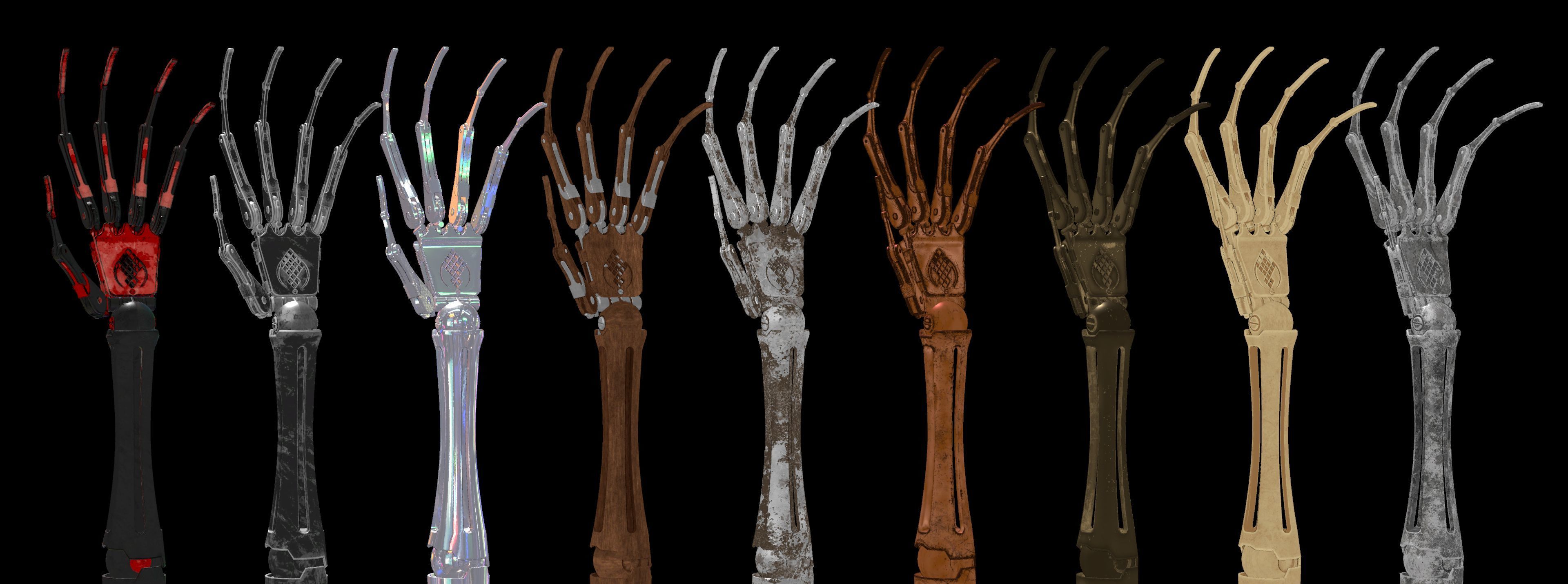 MCF Skeleton Arm - Miyakon Custom Factory - BOOTH