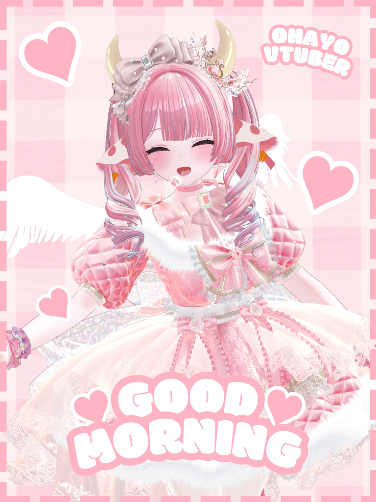 おはようVtuberフレーム part.2 - ほにゃららLIVERS【公式オンラインショップ】 - BOOTH